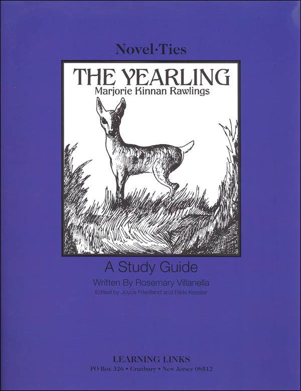 Yearling Novel-Ties Study Guide