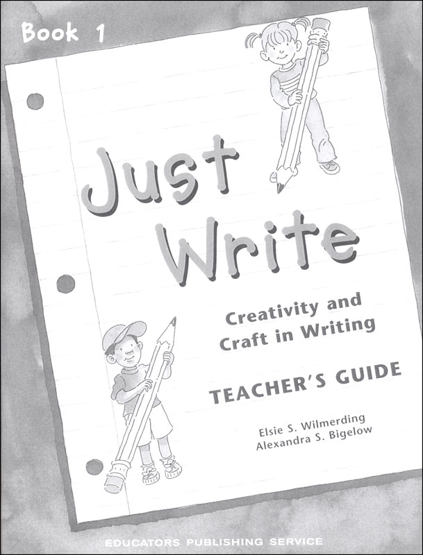 Just Write Book 1 Key