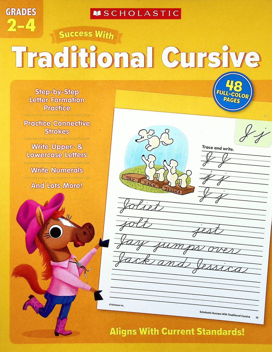 Traditional Cursive: Grades 2-4 (Scholastic Success With)