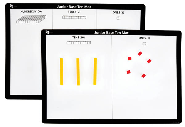 Junior Base Ten Mat (set of 10)