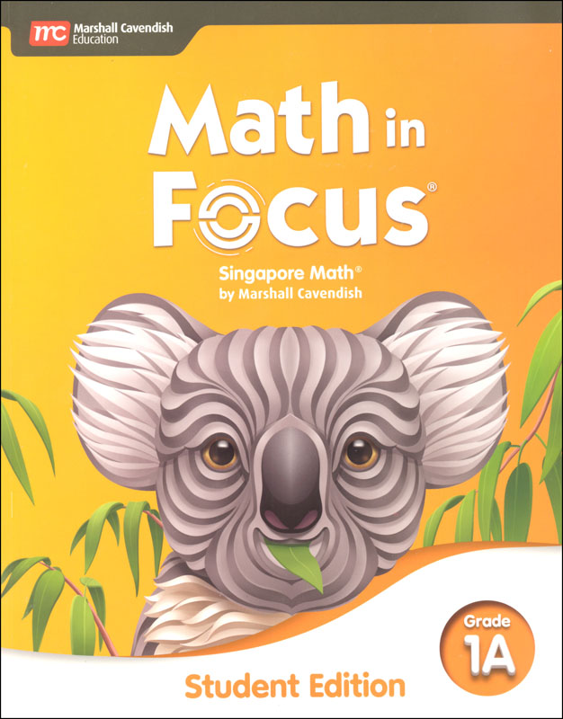 Math in Focus 2020 Student Edition Volume A Grade 1