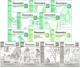 Key to Geometry complete set workbooks + keys