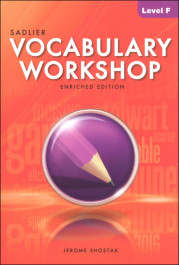 Vocabulary Workshop Enriched Student Edition Grade 11 (Level F)