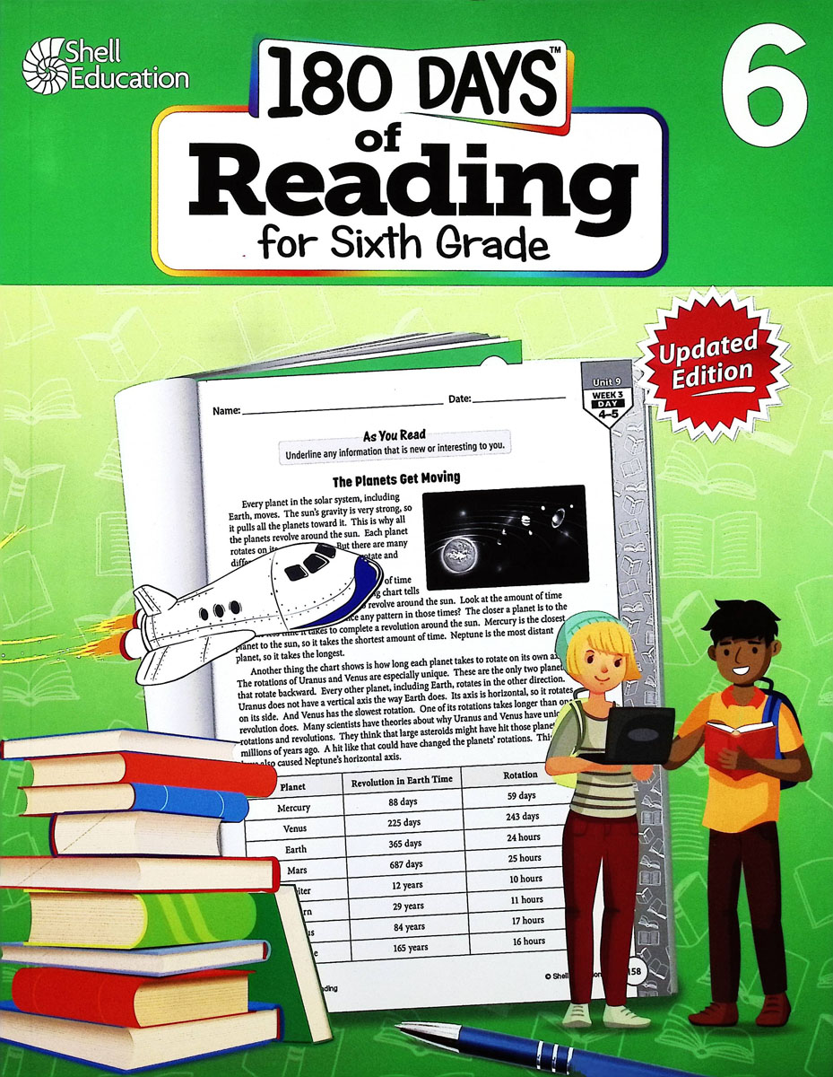 180 Days of Reading for Sixth Grade,2nd Edtn
