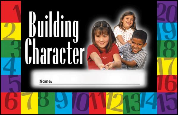 Building Character Incentive Punch Card