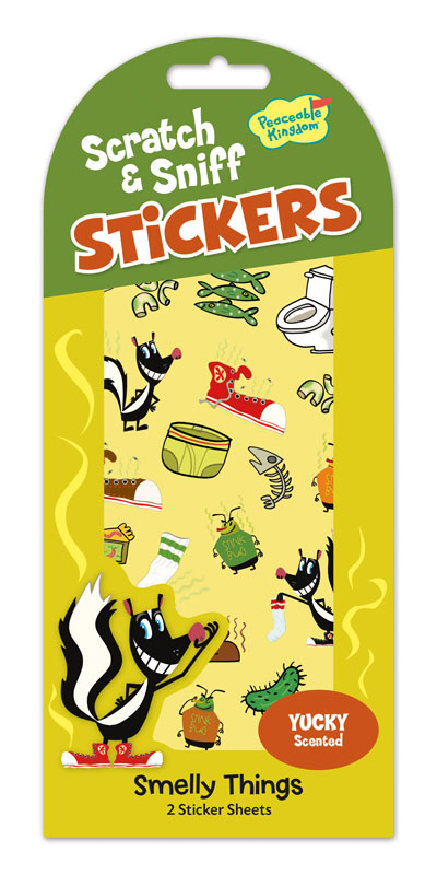Smelly Things Scratch & Sniff Stickers