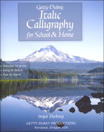 Getty-Dubay Italic Calligraphy: for School & Home