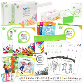 Saxon Phonics & Spelling Homeschool Complete Kit Grade 1
