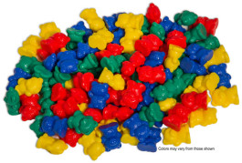 Teddy Bear Counters - Set of 100