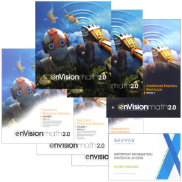 EnVision Math 2.0 6th Grade Homeschool Bundle (2017 Edition)