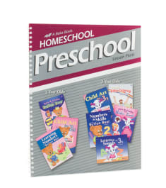 Abeka Preschool Lessons Plans for Homeschool 2 and 3 year olds