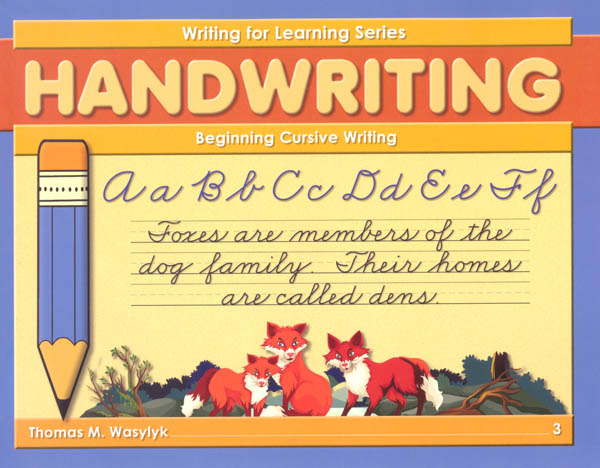 Beginning Cursive Writing Grade 3(WFL Series)