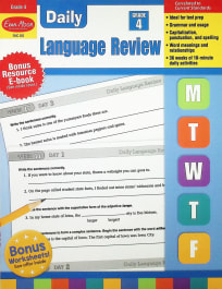 Daily Language Review Grade 4 (Common Core Ed)