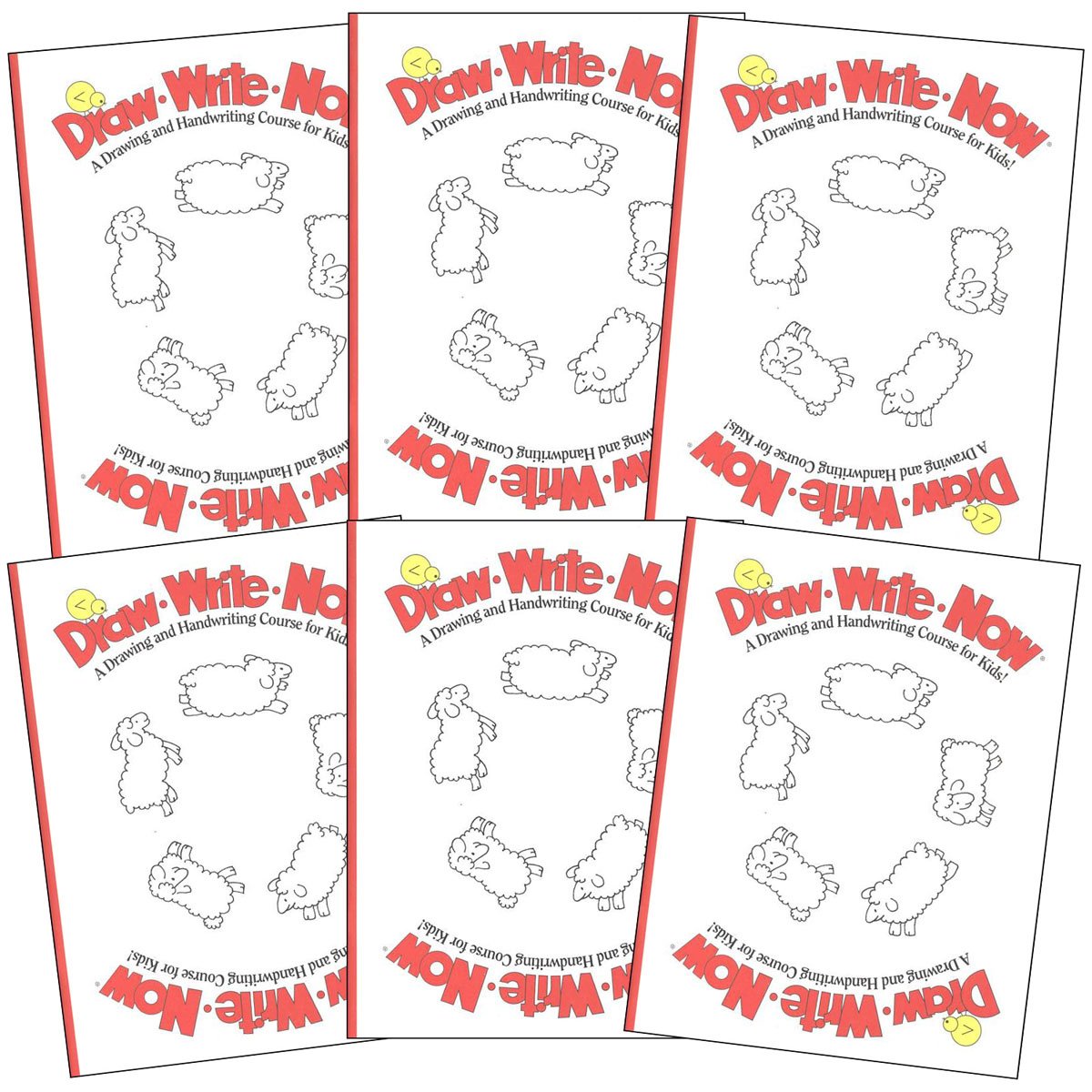Draw-Write-Now Workbook (5/8" Ruled) set/6