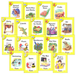 Jolly Phonics Decodable Readers Level 2 Complete Set (18 Titles)
