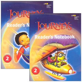 Journeys Reader's Notebook Consumable Collection Grade 2