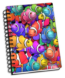 Clown School 3D Notebook 4 x 6