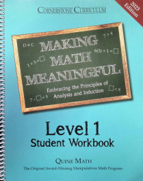 Making Math Meaningful 1 Student Workbook (Revised Edition)