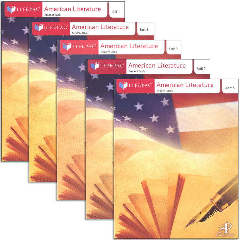 American Literature Lifepac Set