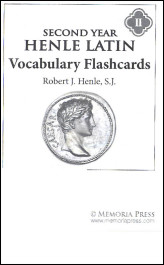 Henle Latin Second Year Vocabulary Flashcards