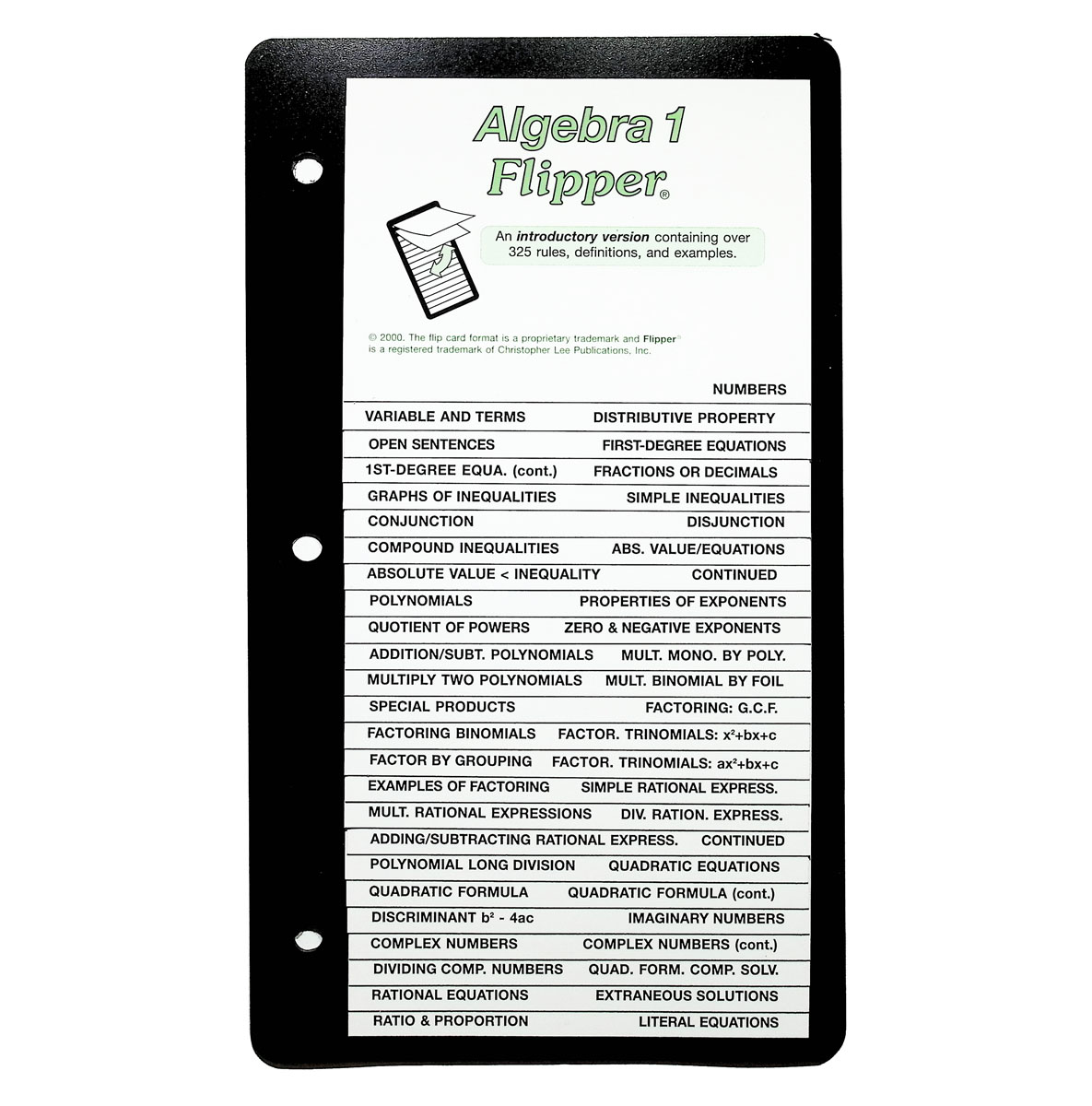 Algebra 1 Flipper