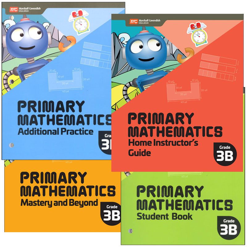 Primary Math 2022 Grade 3B Semester Set