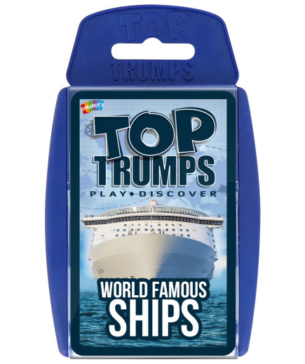 Top Trumps Card Game - World Famous Ships