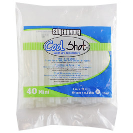 Surebonder Cool Shot Super Low Temperature Mini Glue St