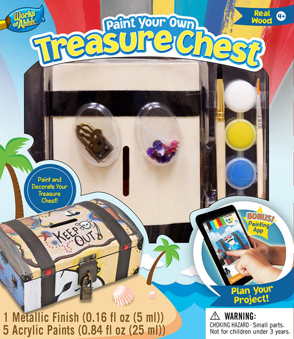 Treasure Chest Painting