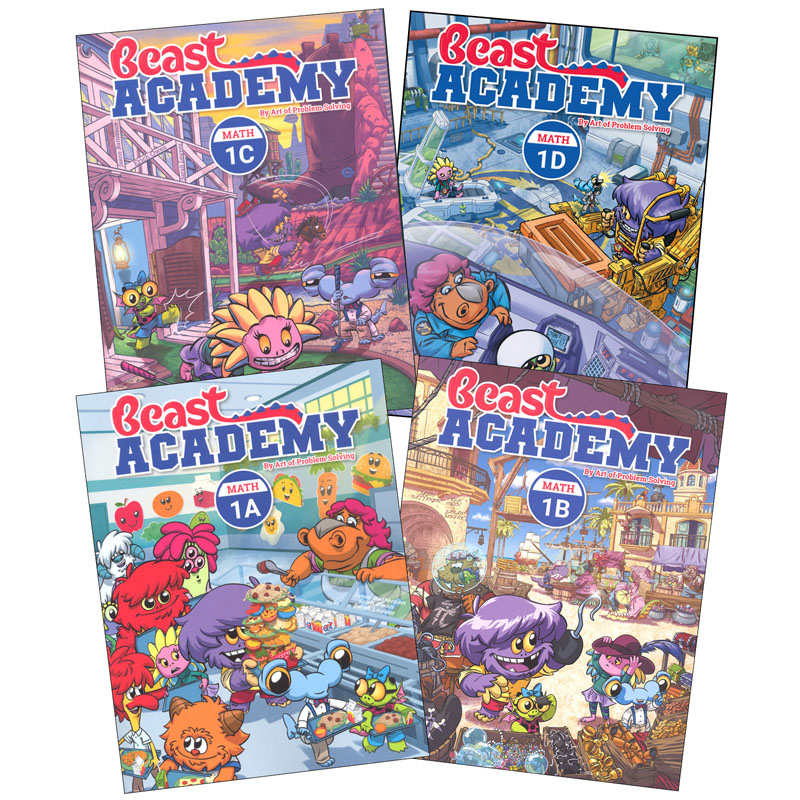 Beast Academy Level 1 Curriculum Package
