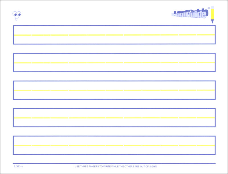 LegiGuide Paper: Wide Ruled, PK-1