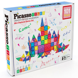 Picasso Tiles Diamond Magnetic Mini Set (101 piece)