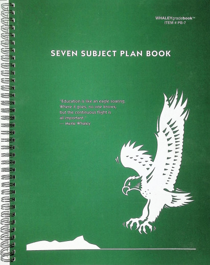 Seven-Subject Plan Book