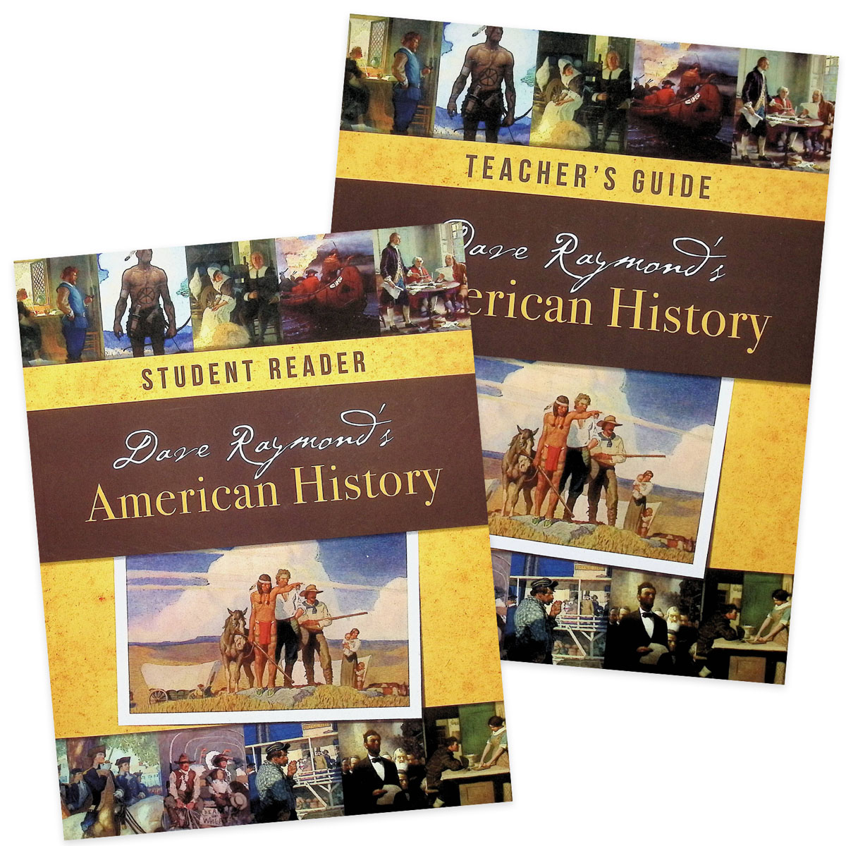 Dave Raymond's American History Student Reader & Teacher Guide Set