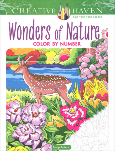 Wonders of Nature Color by Number (Creative Haven)