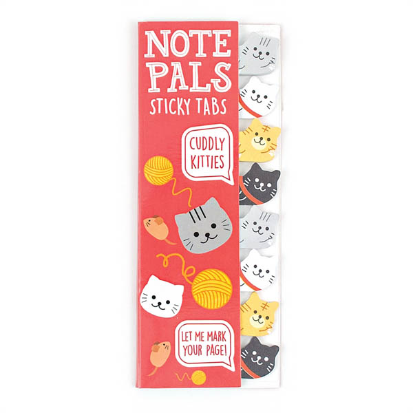 Note Pals Sticky Tabs - Cat Cafe