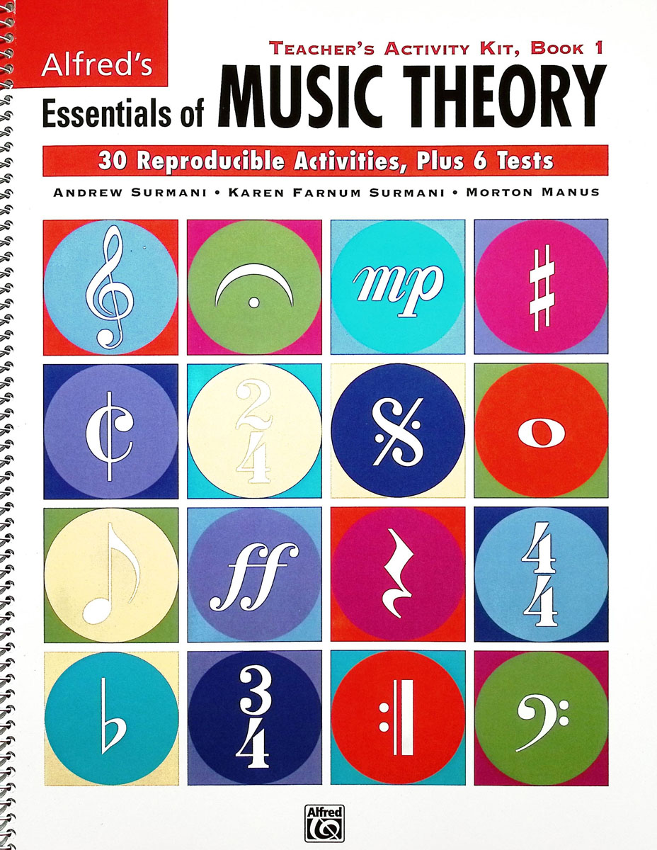 Essentials of Music Theory Teacher Activity Kit Book 1