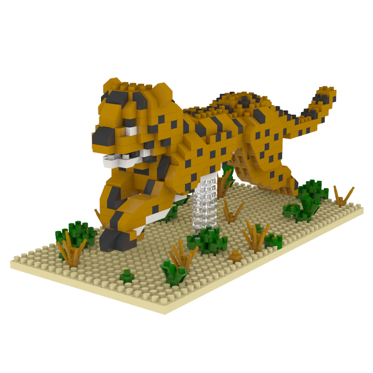 Mini Building Blocks: Cheetah (463 pieces)