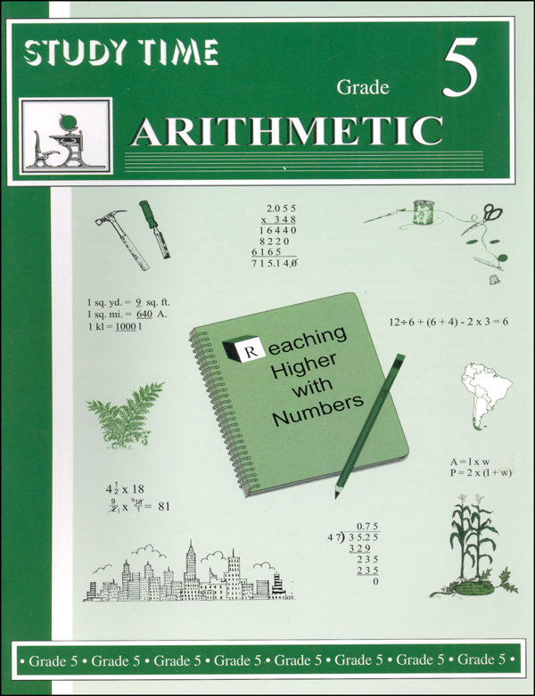Study Time Arithmetic - Workbook, Grade 5
