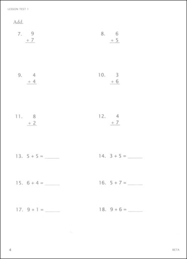 Mathusee Worksheets Math U See Geometry Student Pack SCAIHS South