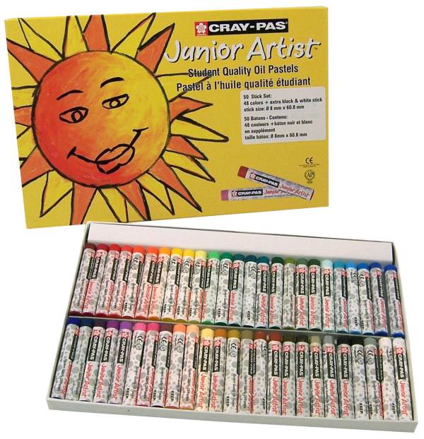 Cray-Pas Junior Artist Oil Pastels Set of 50