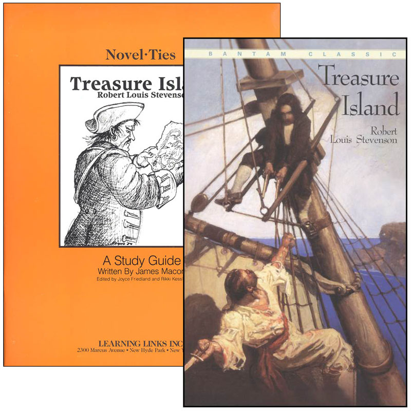 Treasure Island Novel-Ties Study Guide & Book Set