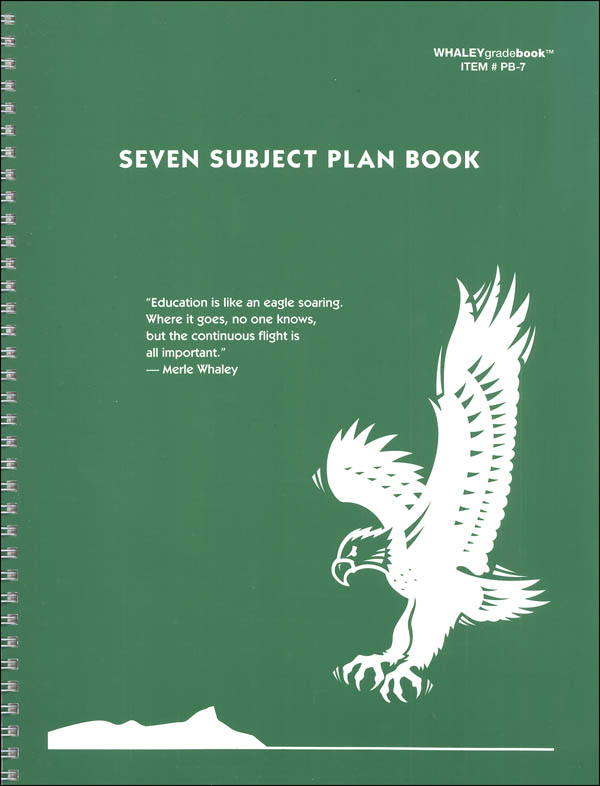 Seven-Subject Plan Book