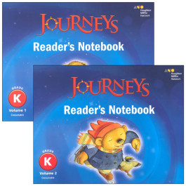 Journeys Reader's Notebook Consumable Collection Grade K