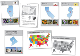 U.S. States Cards (53 Cards)