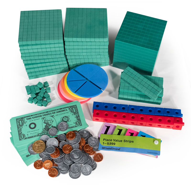 Math in Focus: Singapore Math Individual Student Manipulatives Kit ...