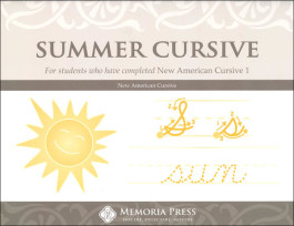 Summer Cursive Workbook