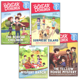 Boxcar Children Step into Reading Boxed Set #1