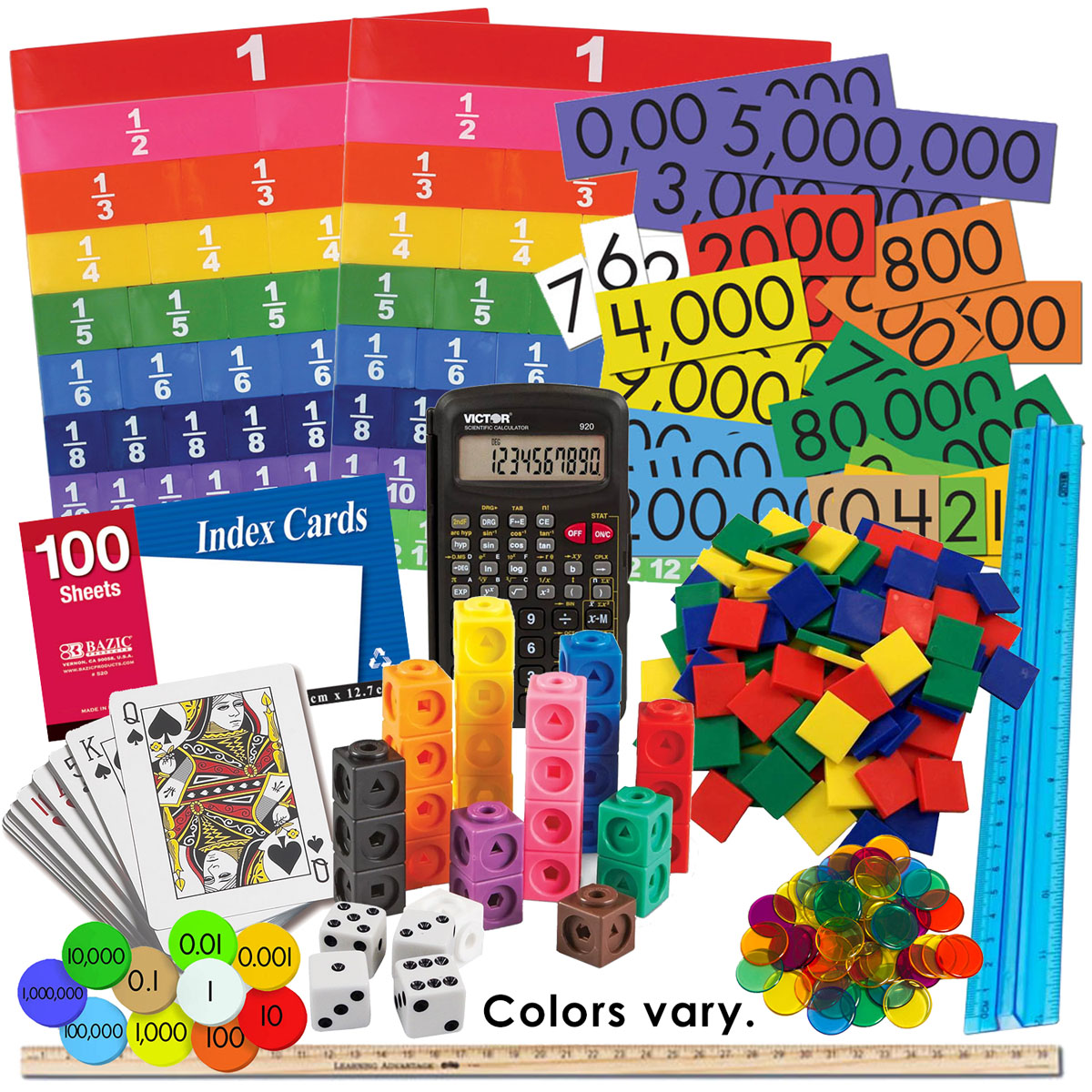 Primary Math 2022 Grade 5 Manipulative Package