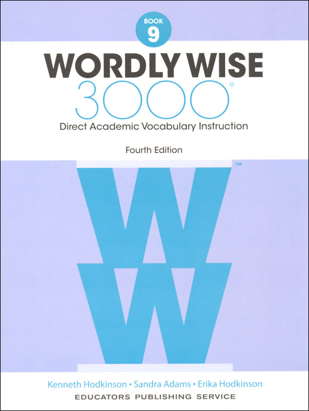 Wordly Wise 3000 Book 9, 4th Edition